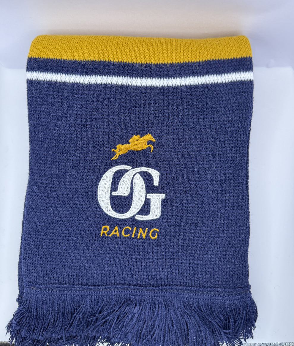 Evening Scarf – Old Gold Racing Merchandise